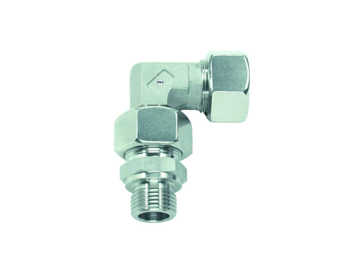 10mm S adj. standpipe elbow to 3/8 in BSP parallel adj. male | Pegasus Hydraulics